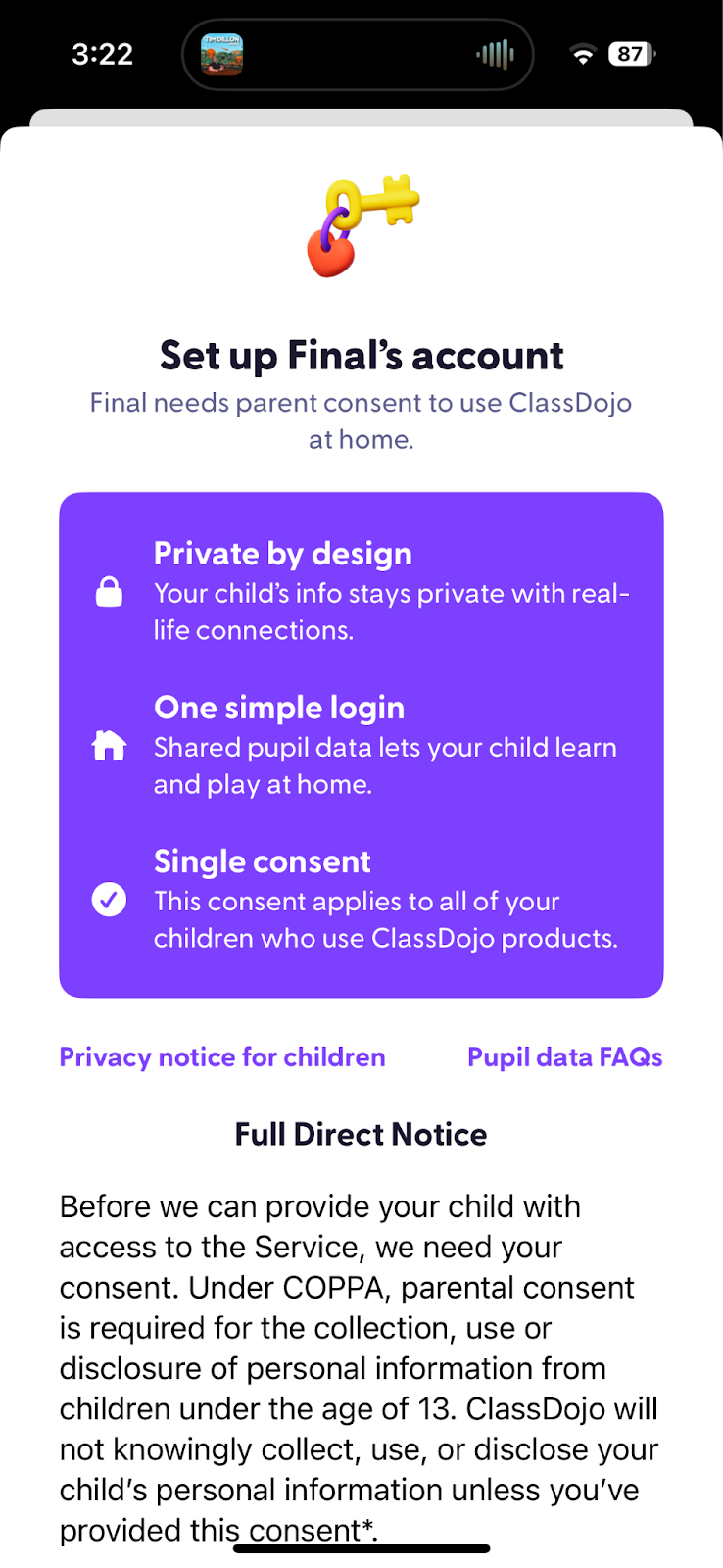 For parents: What consent must parents give for their child to use ...