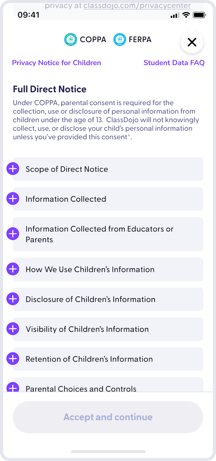 For parents: What consent must parents give for their child to use ...