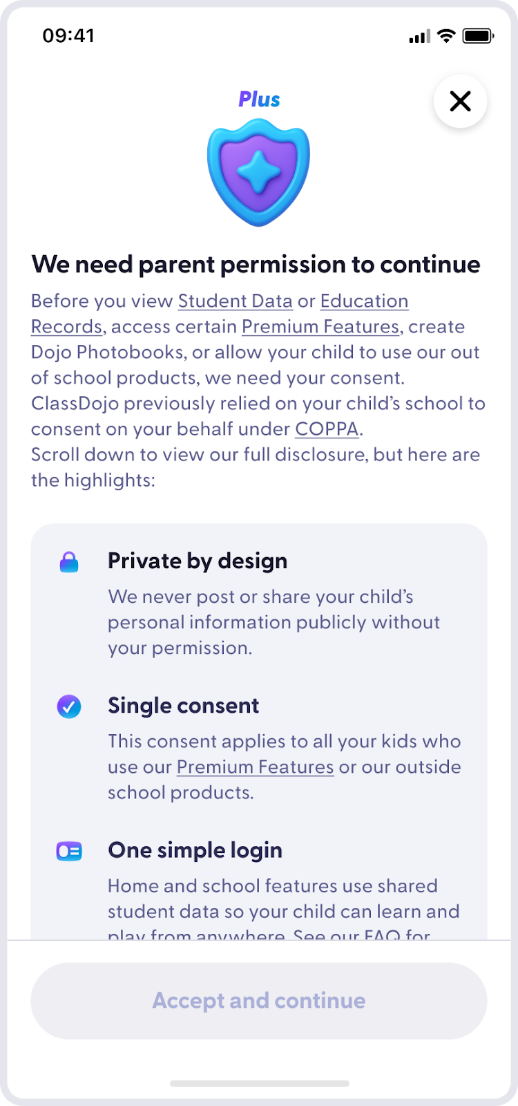 For parents: What consent must parents give for their child to use ...